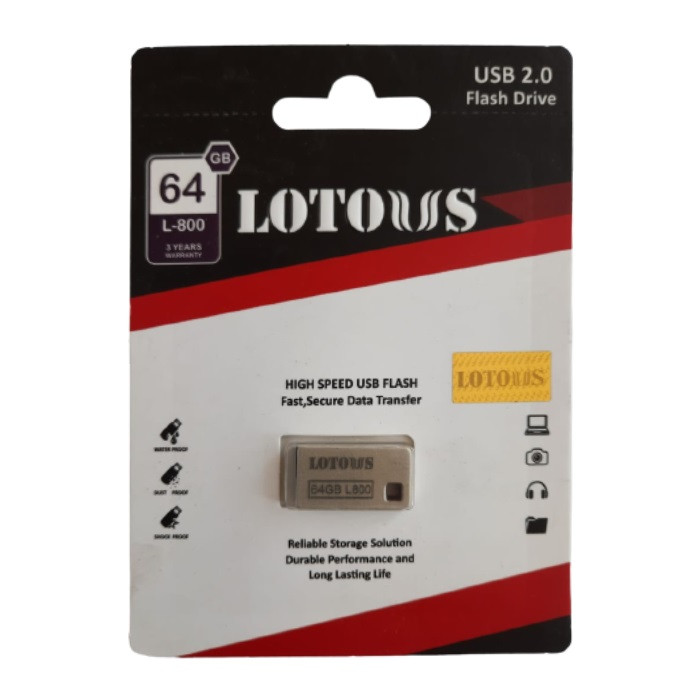 فلش مموری لوتوس مدل L800 ظرفیت 64 گیگابایت – فروشگاه اینترنتی آلمادو