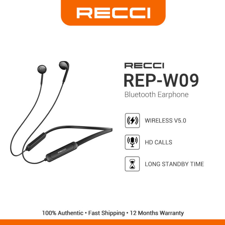 هدست و هندزفری بلوتوثی REP-W09 رسی (Recci REP-W09 Wireless( Neckband Earphone – فروشگاه اینترنتی ...